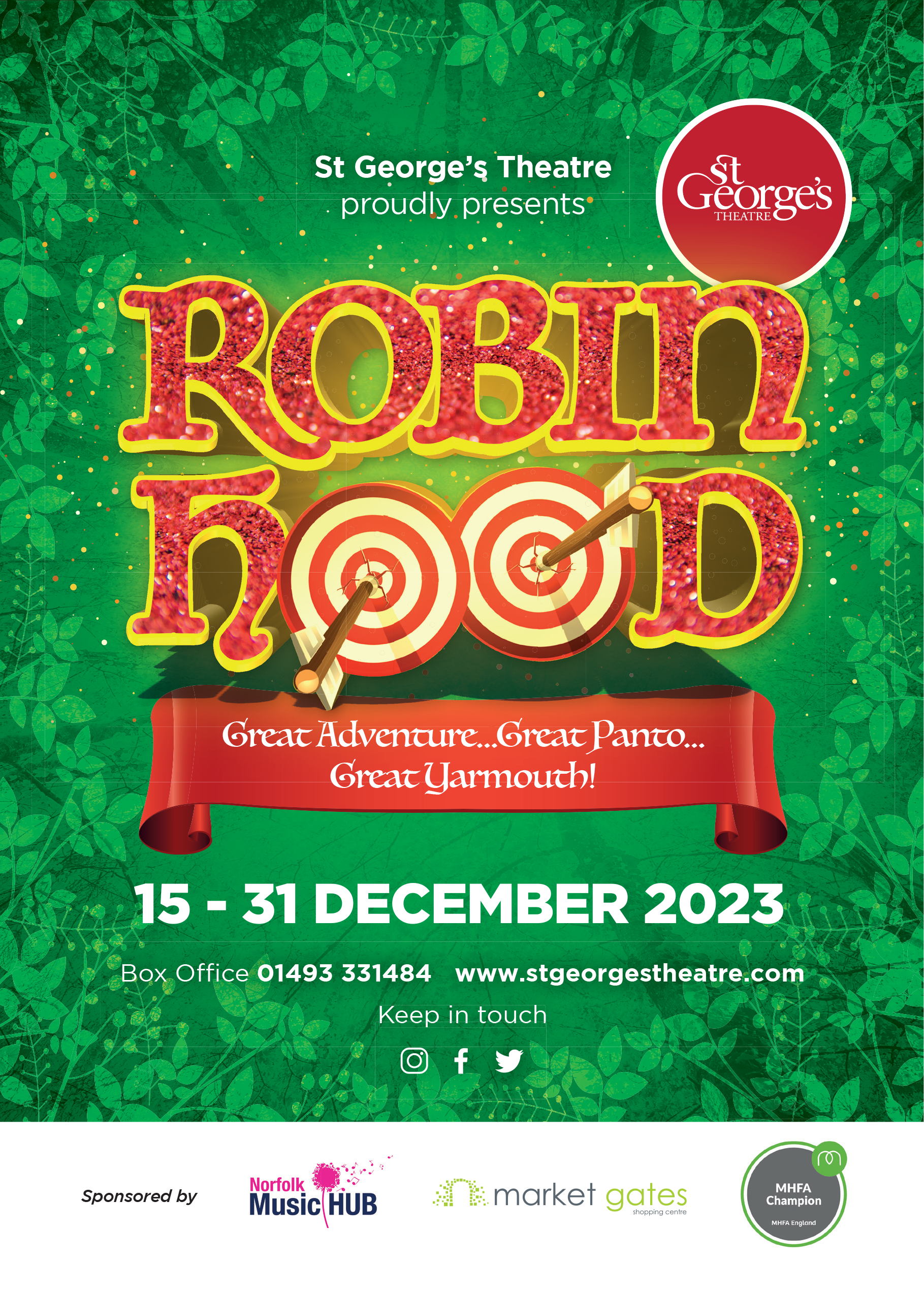 Robin Hood – Livestream Pantomime - Norfolk & Suffolk Music Hub