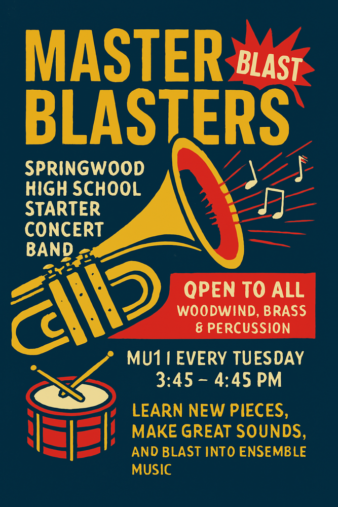 Master Blasters - Springwood High School Starter Concert Band - Norfolk ...